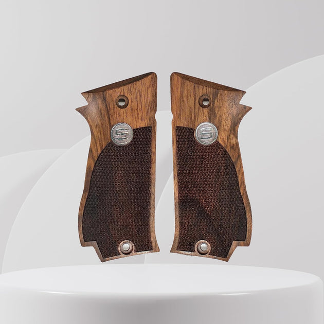 Sar Arms K2 45 grips, gun grips, wooden grips, K2 45 grips.