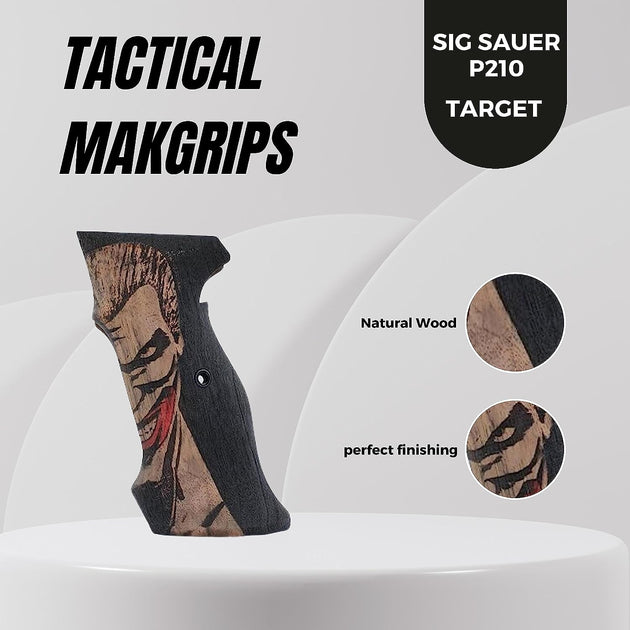 Sig P210 Wood Gun Grips, Gun Grips