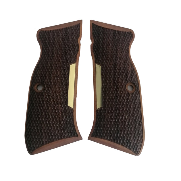 SAR Arms EAA Witness Wooden Fits for P8L, 2000 Light Gold Metal Grips