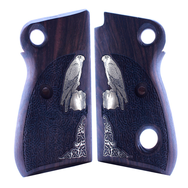 Beretta Mod 1951 Wood Grips With Gold Metal (Tariq, Maadi Helwan)