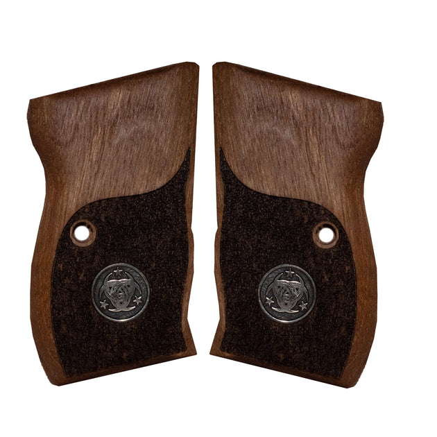 Hungry Feg 74 Gun Grips - Silver Metal