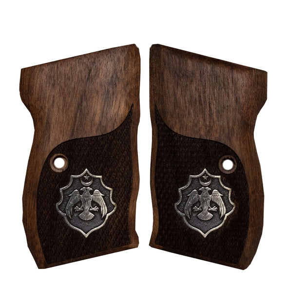 Hungry Feg 74 Silver Metal Gun Grips