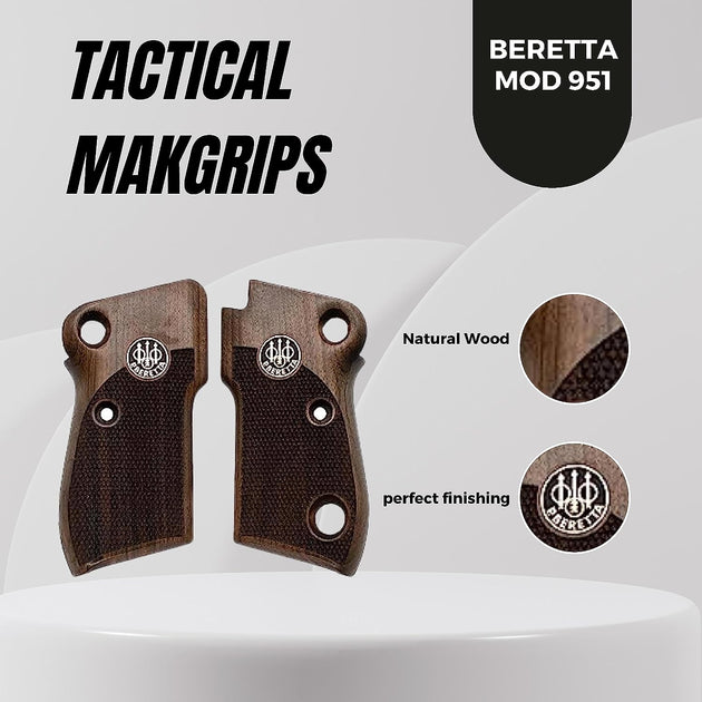 Beretta Mod 70 Double Safety Gold Metal Grips
