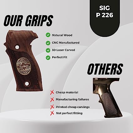 Sig Sauer P226 /P226 SL/P226 SPORT II/P226 SPORTII SL/SL PPC/MK25 Grips